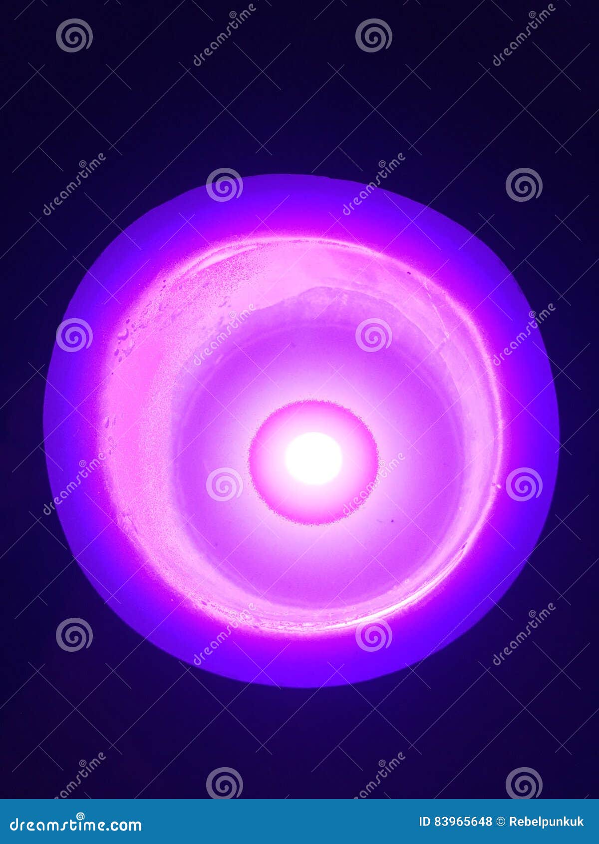 Candle from top view stock photo. Image of light, centralised - 83965648