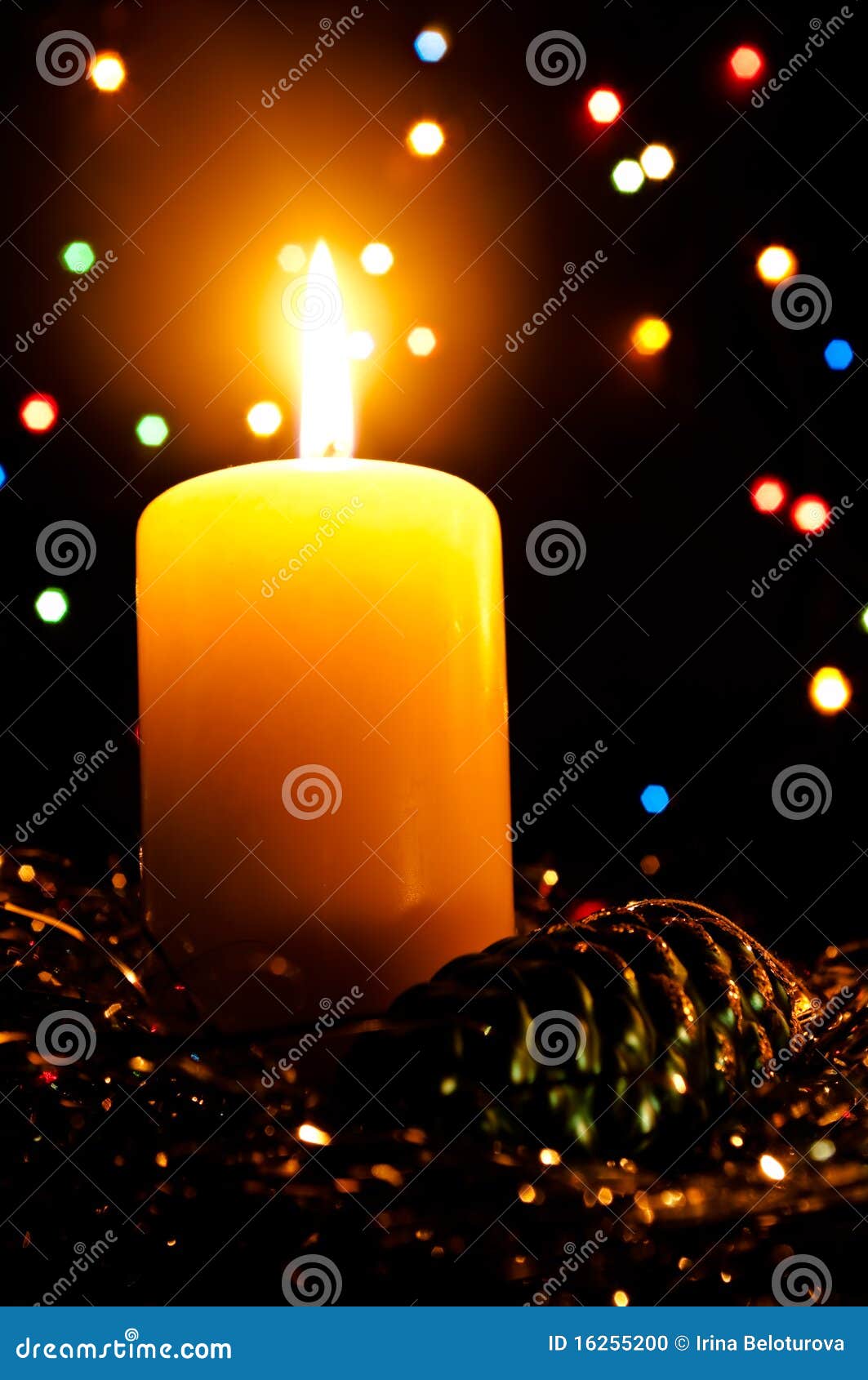 Candle and toy stock photo. Image of candle, ornament - 16255200
