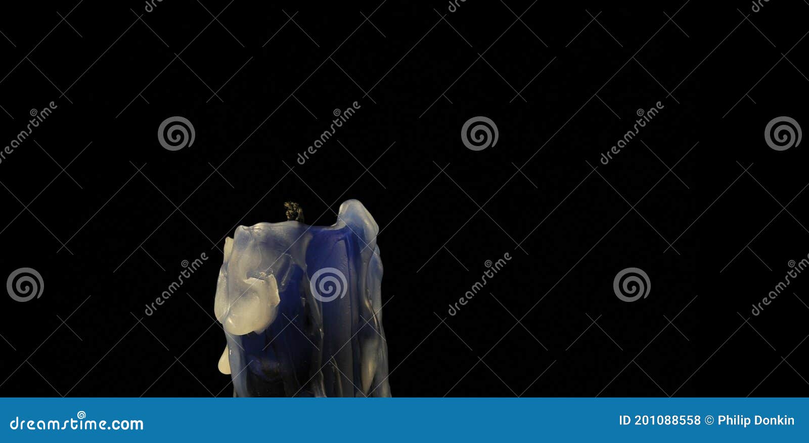 Candle Wax Dripping from Wax Candle Showing Textures Stock Photo ...