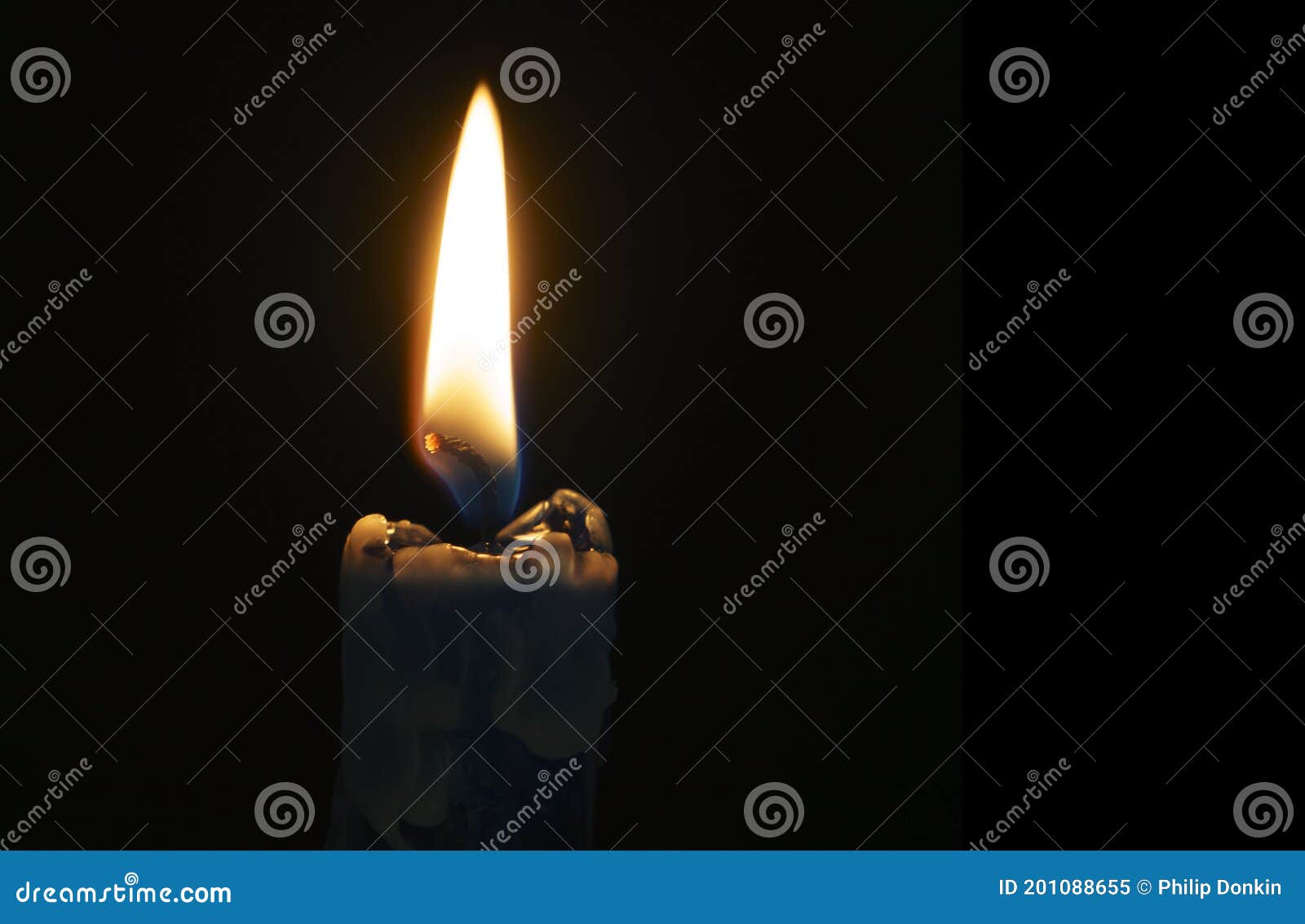 Candle Wax Dripping from Wax Candle Showing Textures Stock Image ...