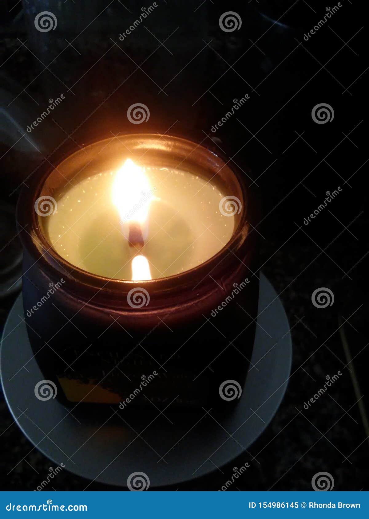 Candlelight stock image. Image of glow, green, candlelight - 154986145