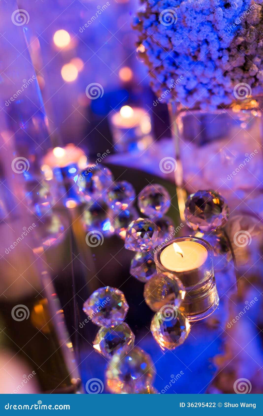 Candlelight Dinner stock photo. Image of bokeh, candle - 36295422