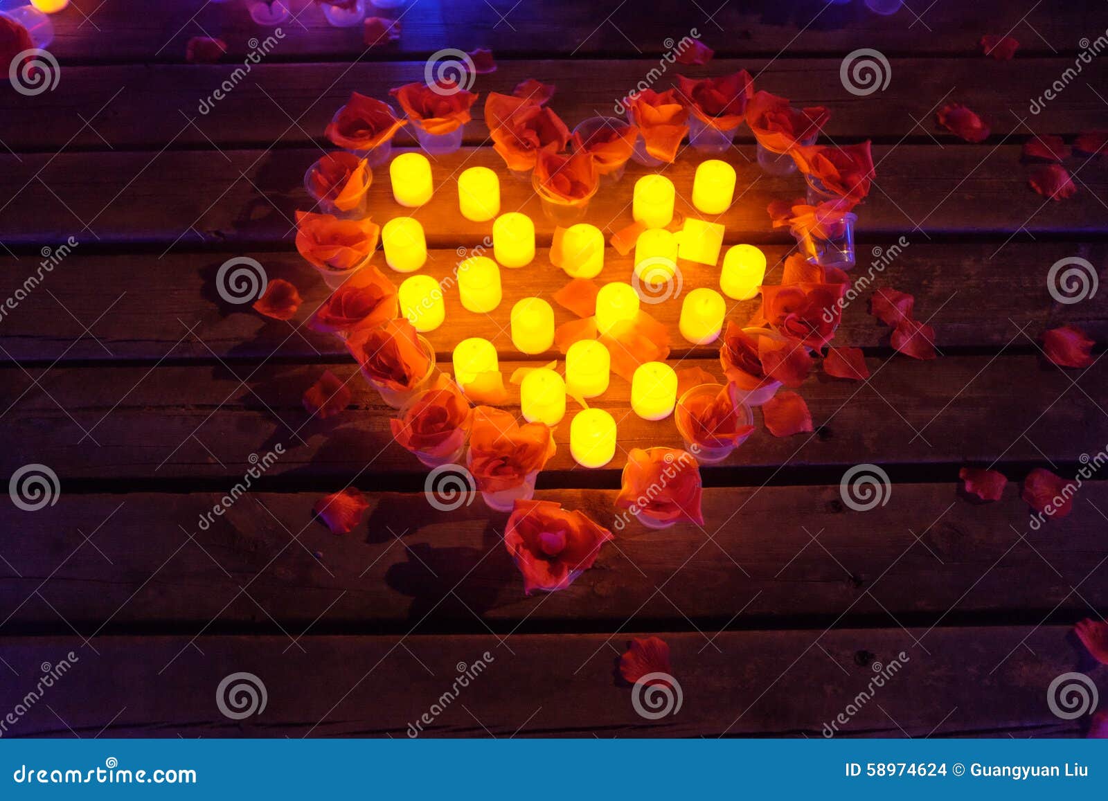 Candlelight stock photo. Image of floor, heart, vindicate - 58974624