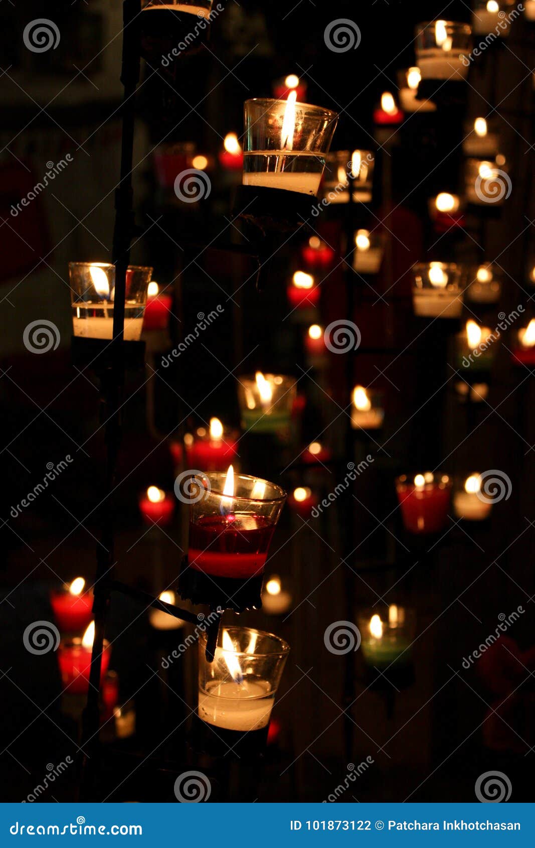 Candlelight stock photo. Image of decorate, holiday - 101873122