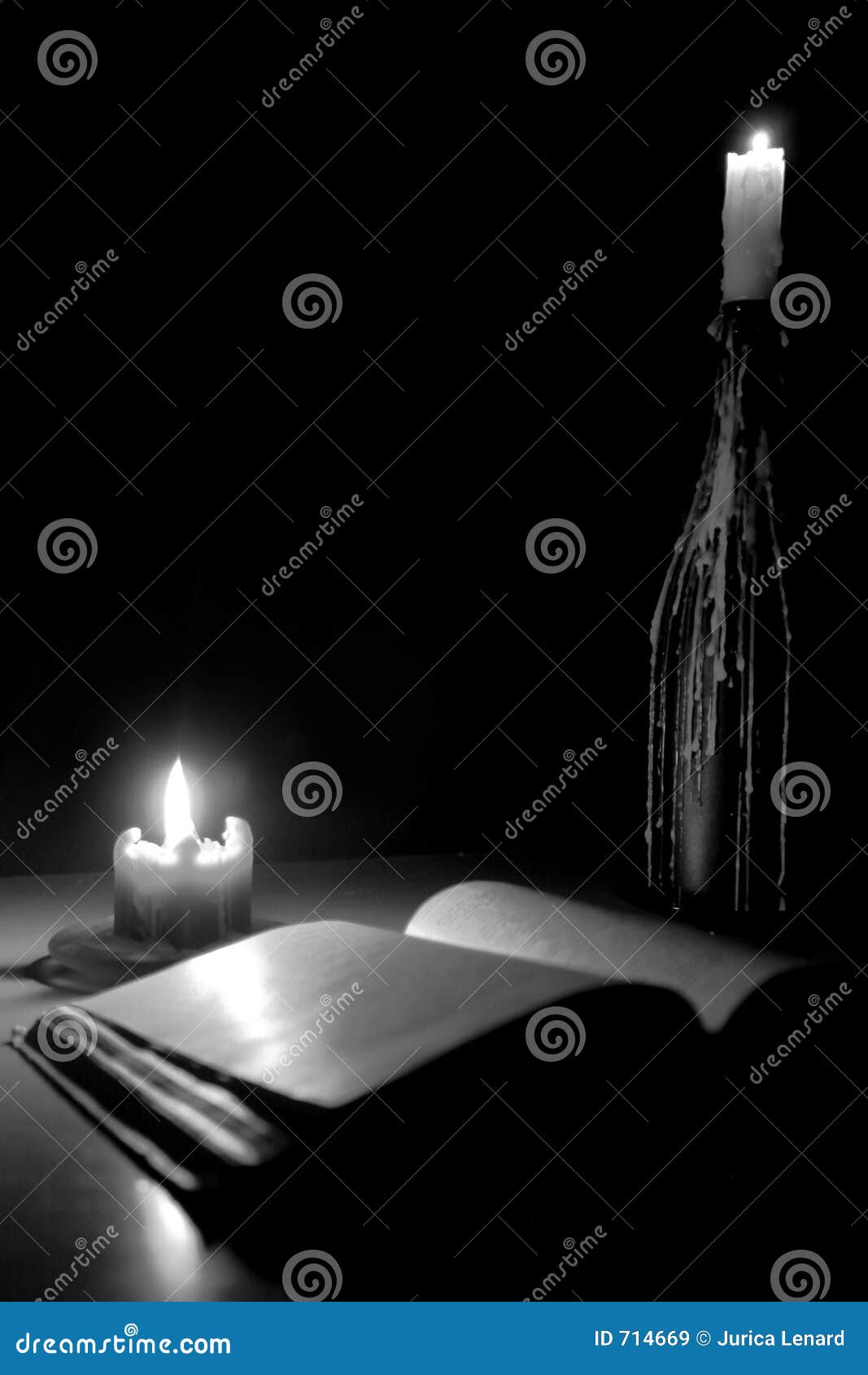 Candlelight reading stock image. Image of reading, bottle - 714669