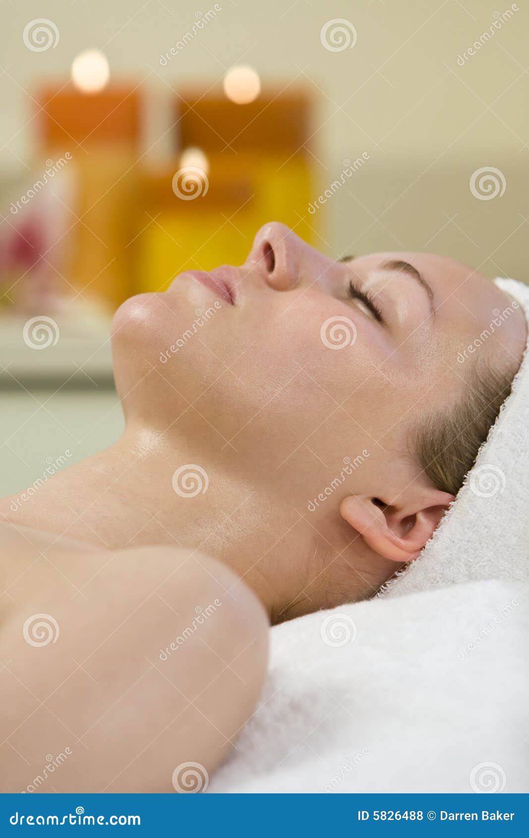 Candlelit Relaxation stock photo. Image of healthy, massage - 5826488