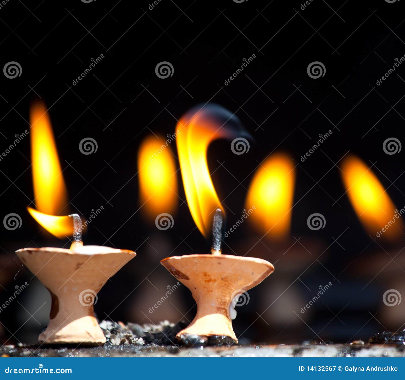 Candles stock image. Image of tibet, holy, heritage, sacred - 14132567