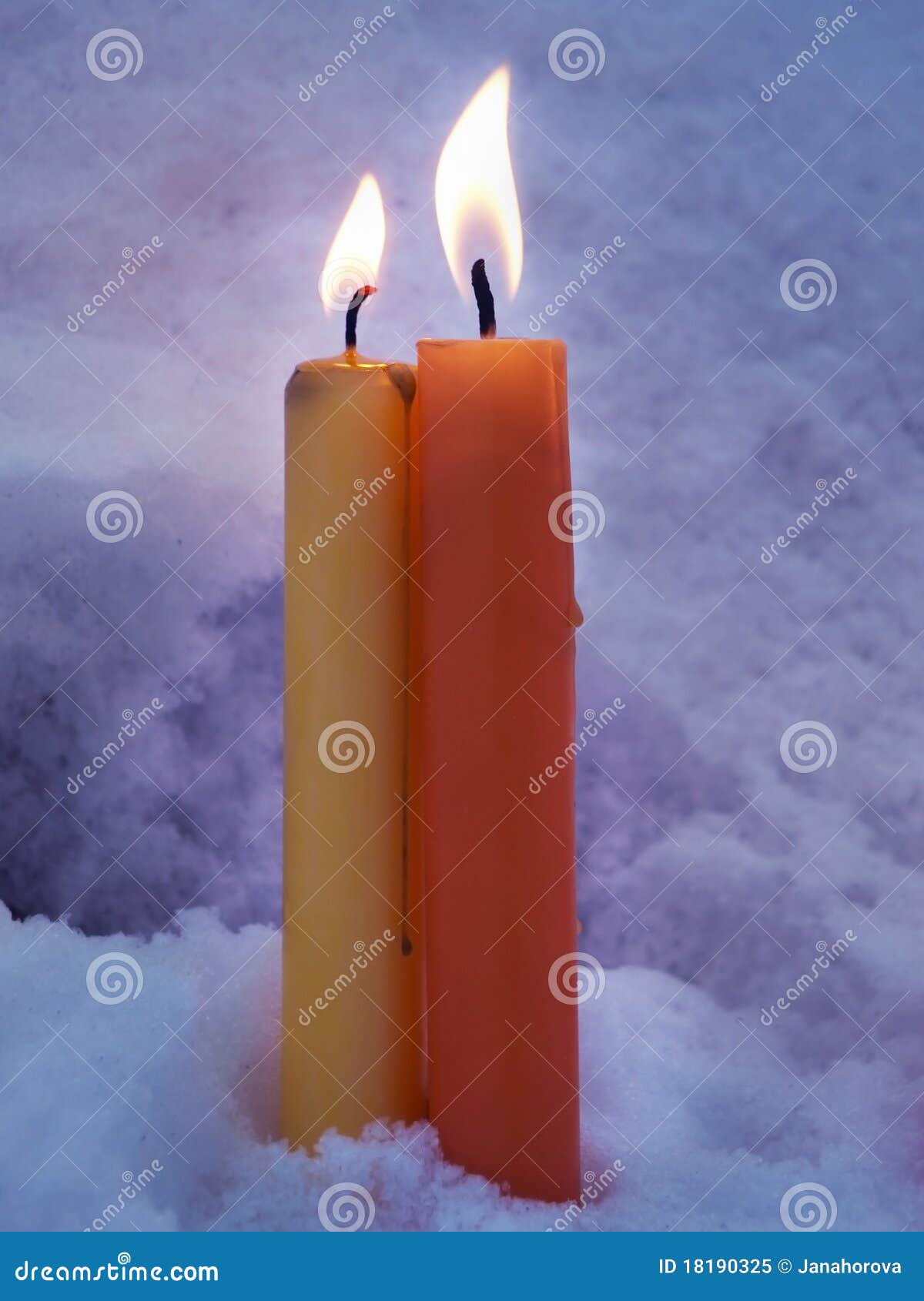 Candles stock image. Image of candle, yellow, touching - 18190325