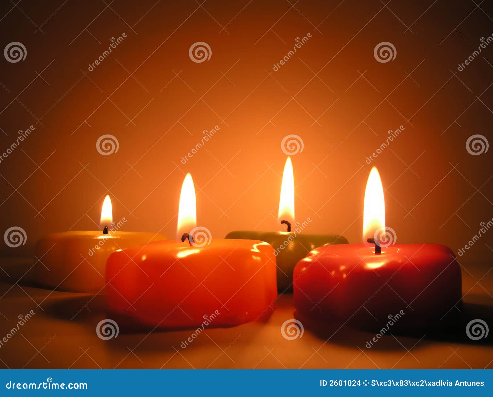 Candles stock photo. Image of fire, comfort, festive, christmas - 2601024