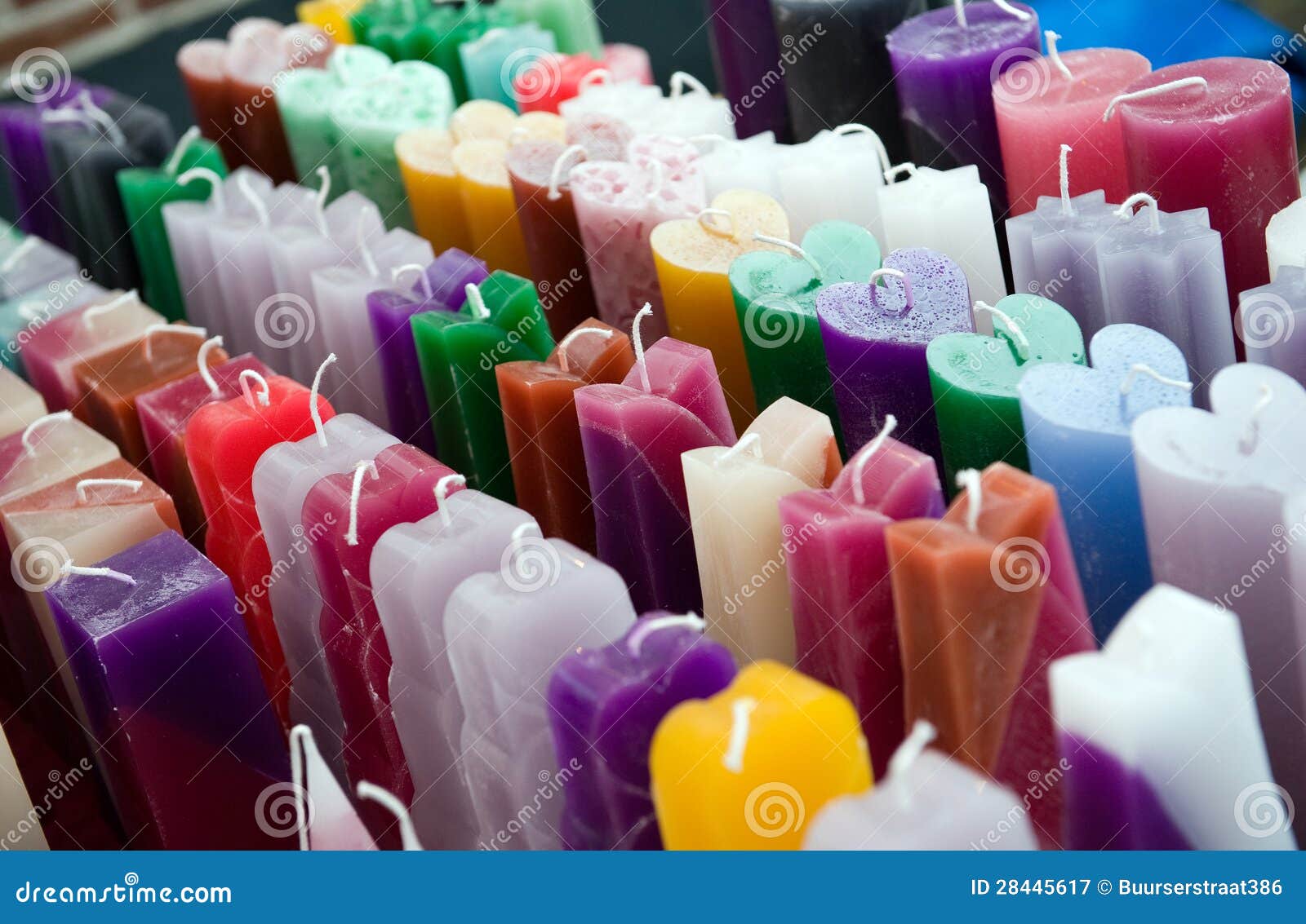 Candles stock image. Image of fuse, candlelight, variety - 28445617