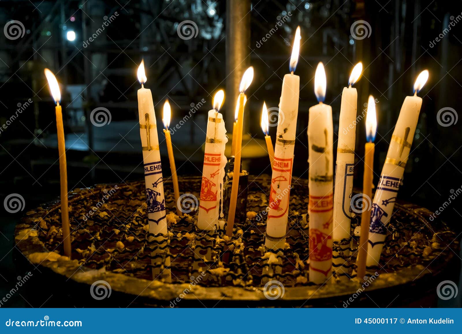 Candles Church Nativity Bethlehem Photos - Free & Royalty-Free Stock ...