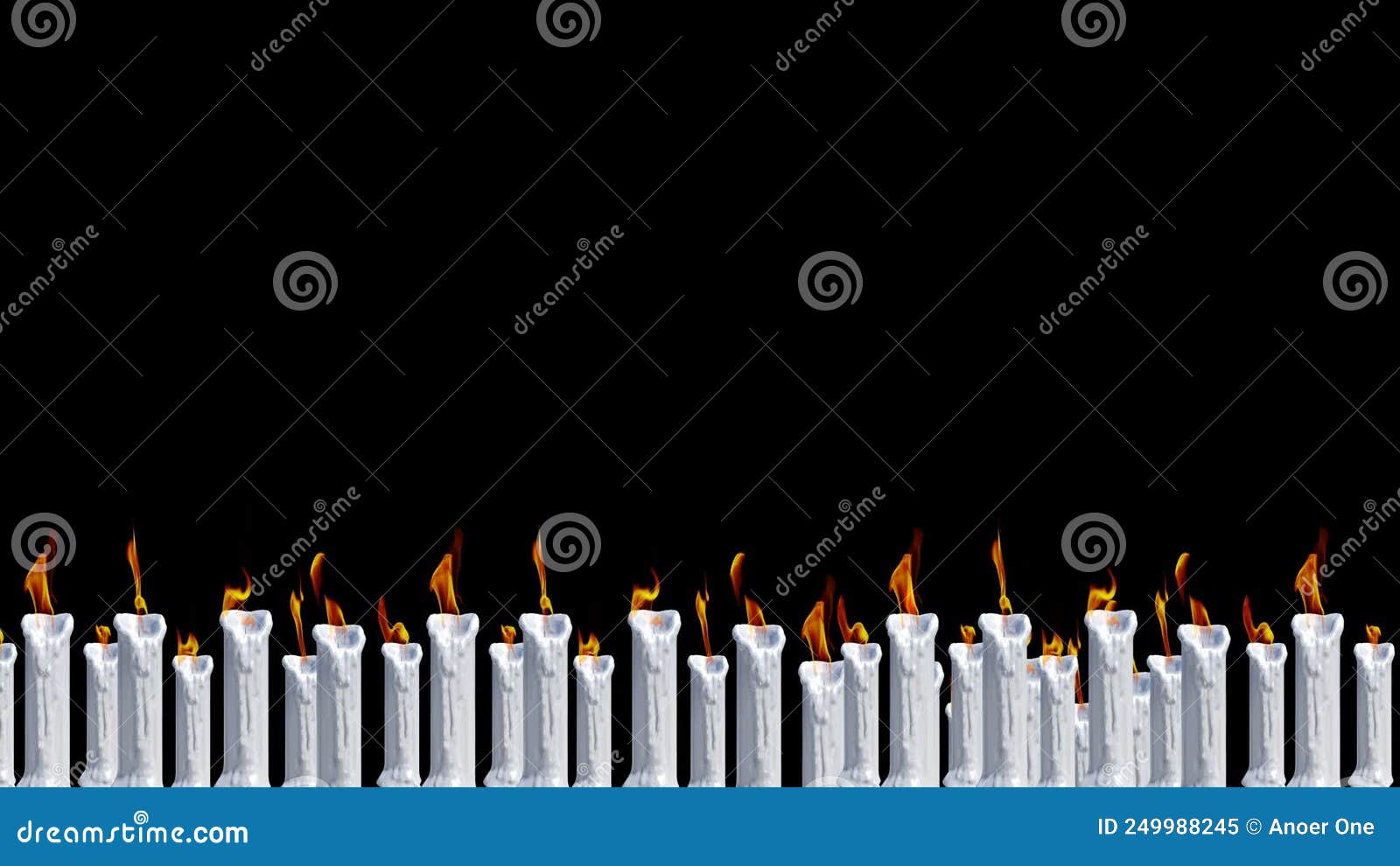 Candles Light Background Loop Animation Stock Video - Video of drop ...