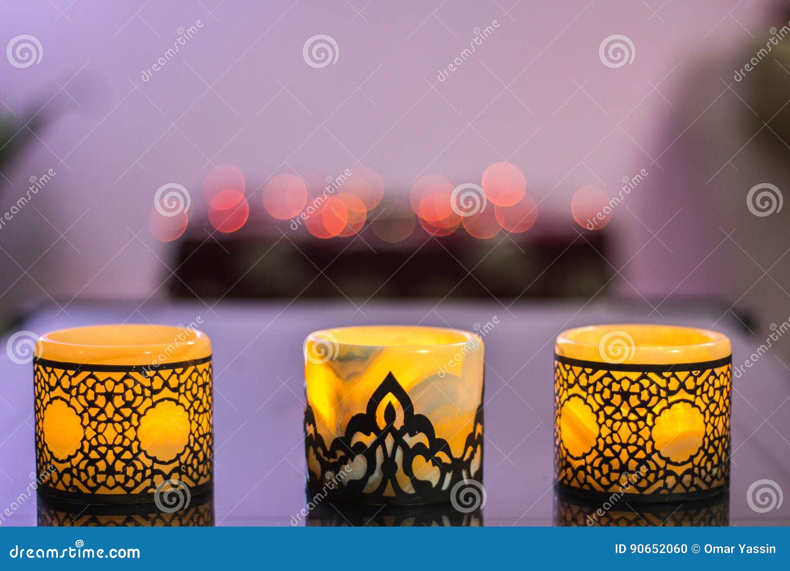 Candles stock photo. Image of arabian, candles, islamic - 90652060