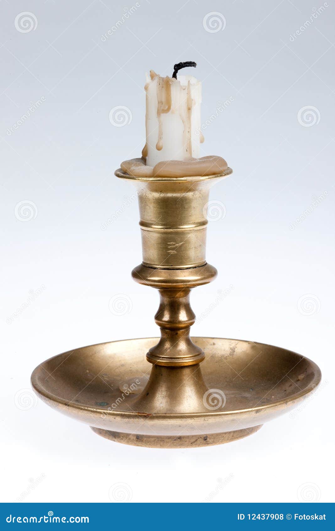 Candlestick stock photo. Image of candle, decoration - 12437908