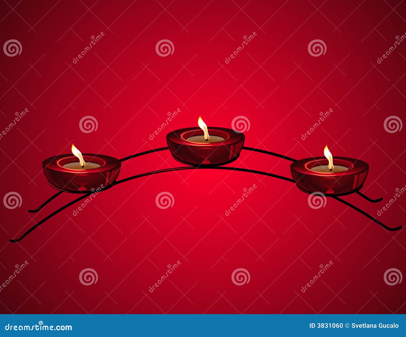 Candlestick Picture. Image: 3831060