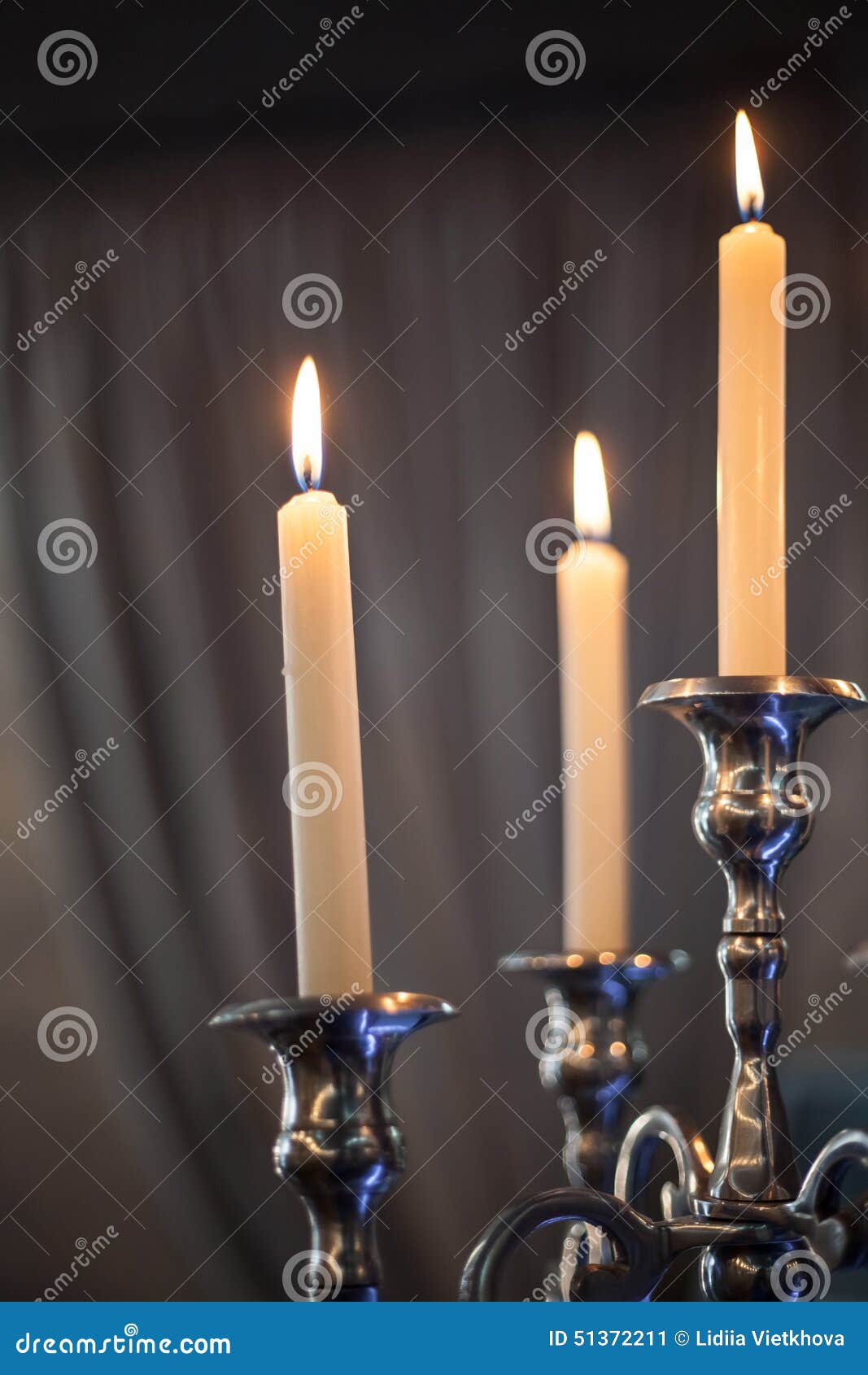 Candlestick stock image. Image of celebration, holder - 51372211