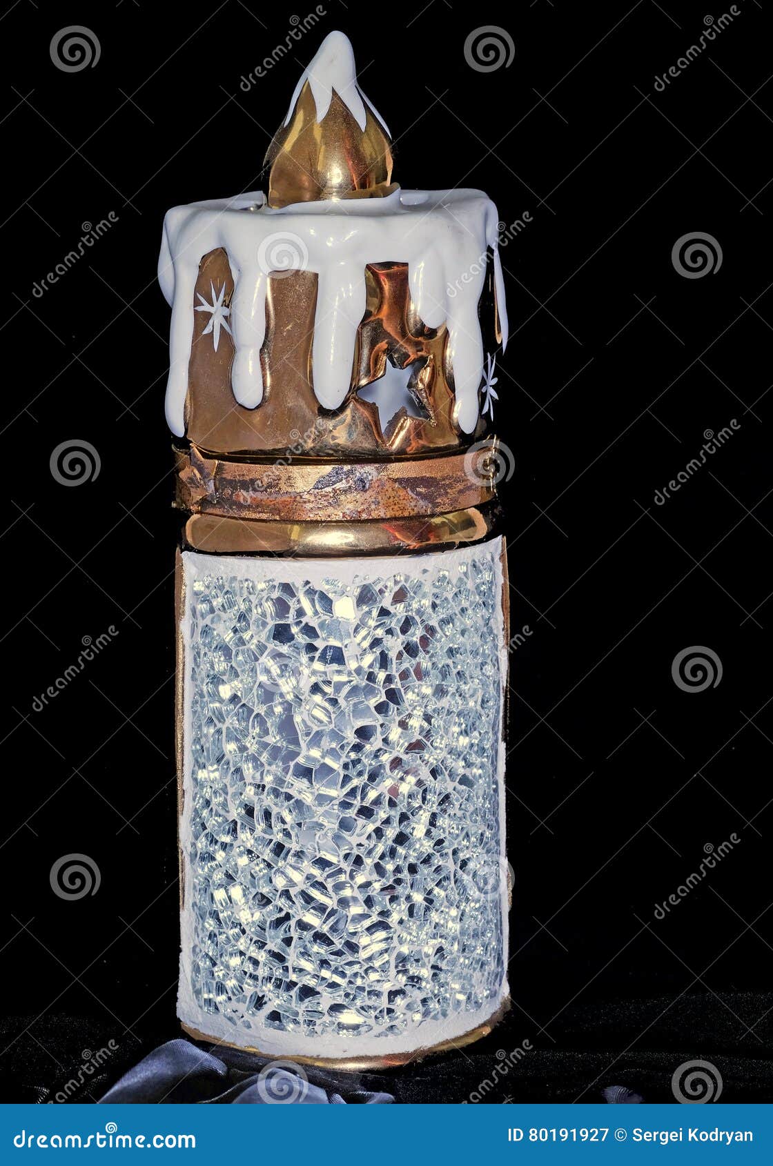 Candlestick stock image. Image of garland, year, glow - 80191927