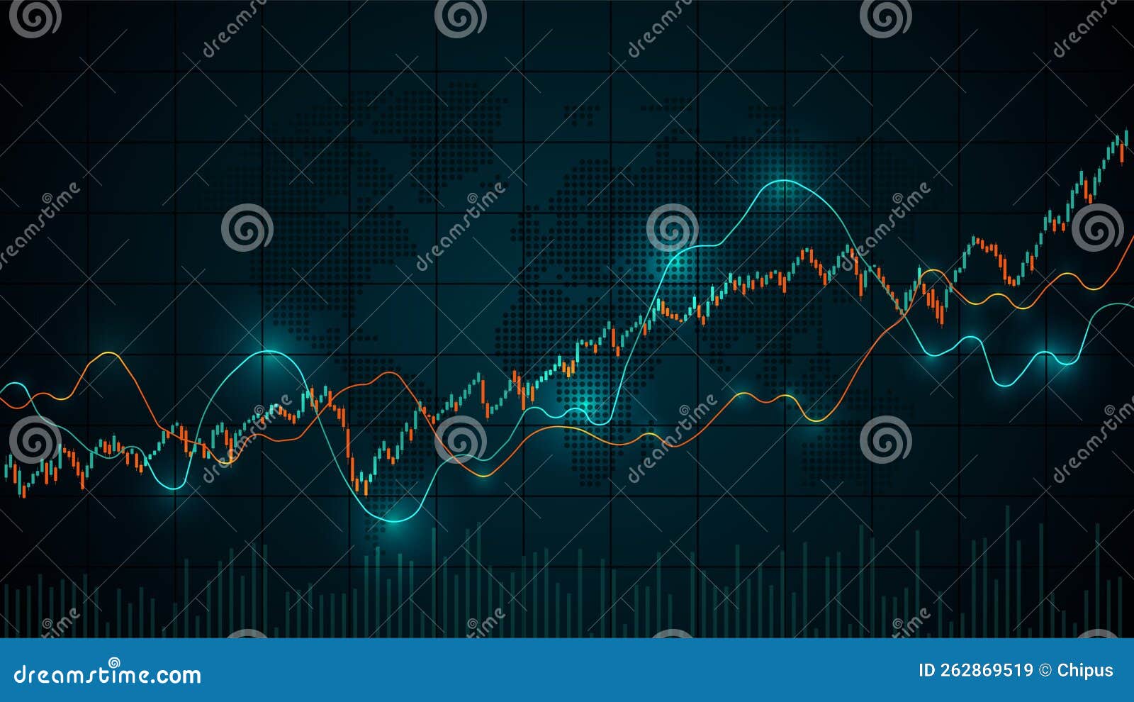 Candlestick Chart, Line Graph And Bar Chart. World Stock Market Index ... Candlestick Chart, Line Graph And Bar Chart. World Stock Market Index ...