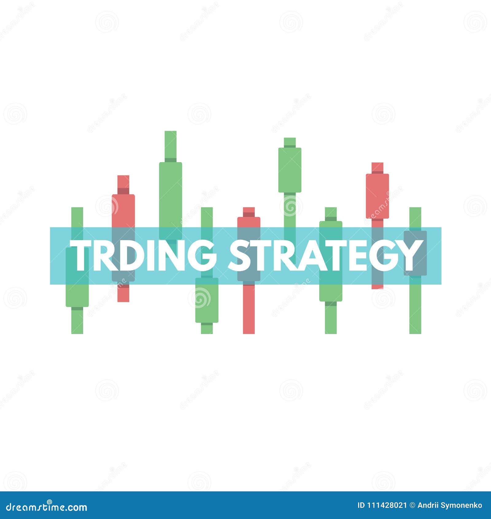 Candlestick Chart, Trade Advisor Logo Concept. Stock Vector ...