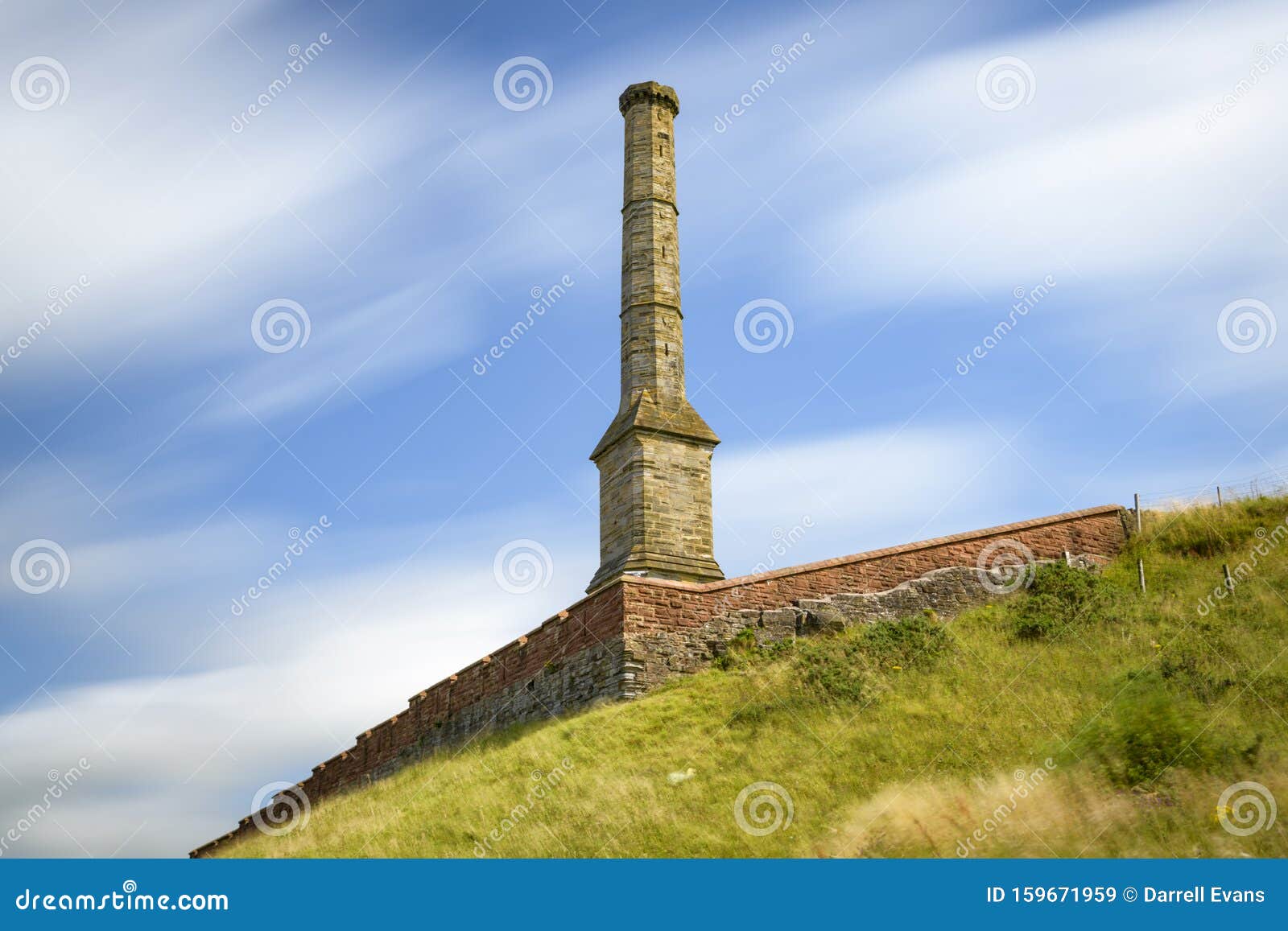 The Candlestick Chimney Stack Stock Image - Image of cumbria, hill ...