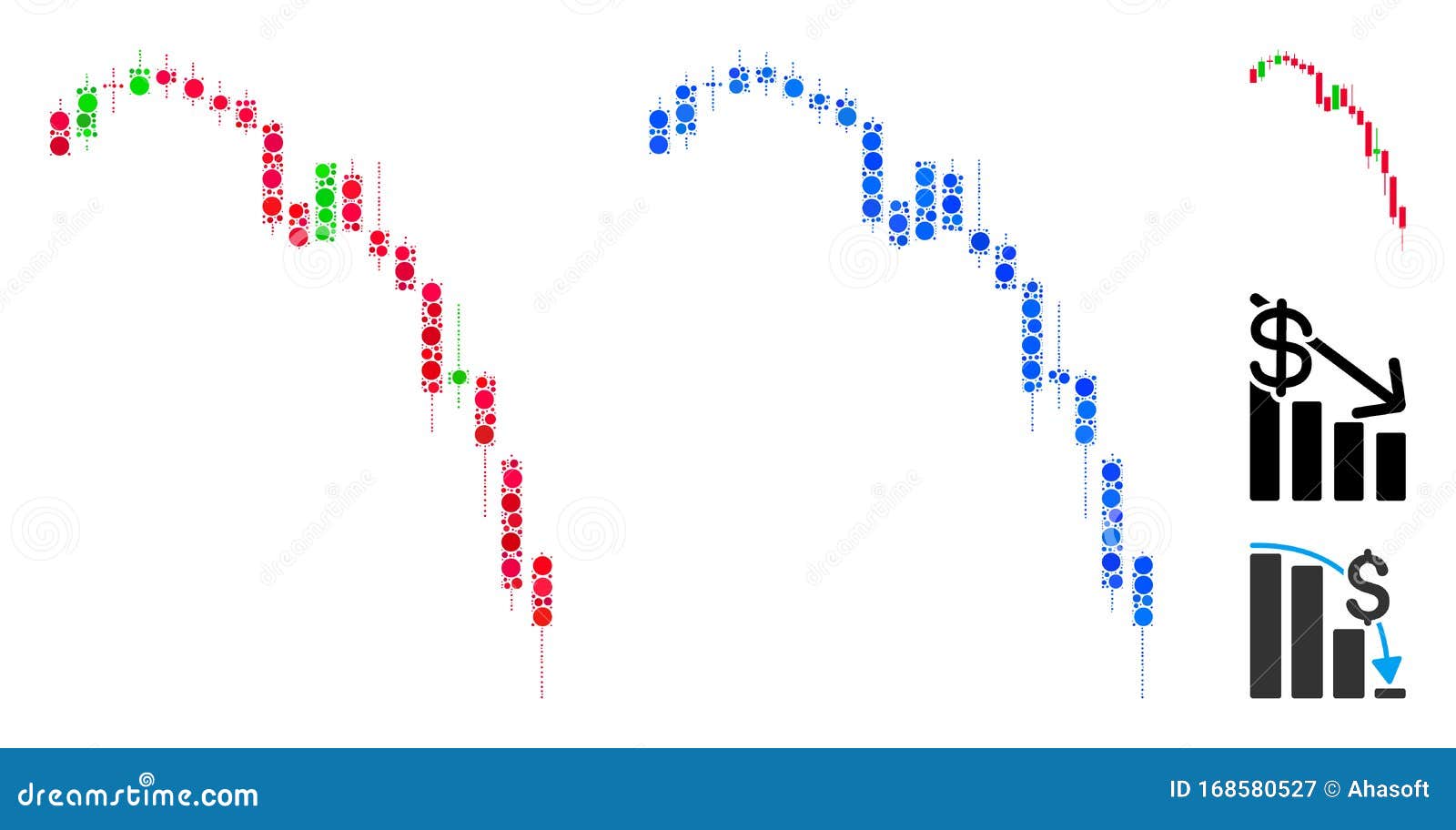 Candlestick Falling Acceleration Chart Mosaic Icon of Circle Dots Stock ... Candlestick Falling Acceleration Chart Mosaic Icon of Circle Dots Stock ...
