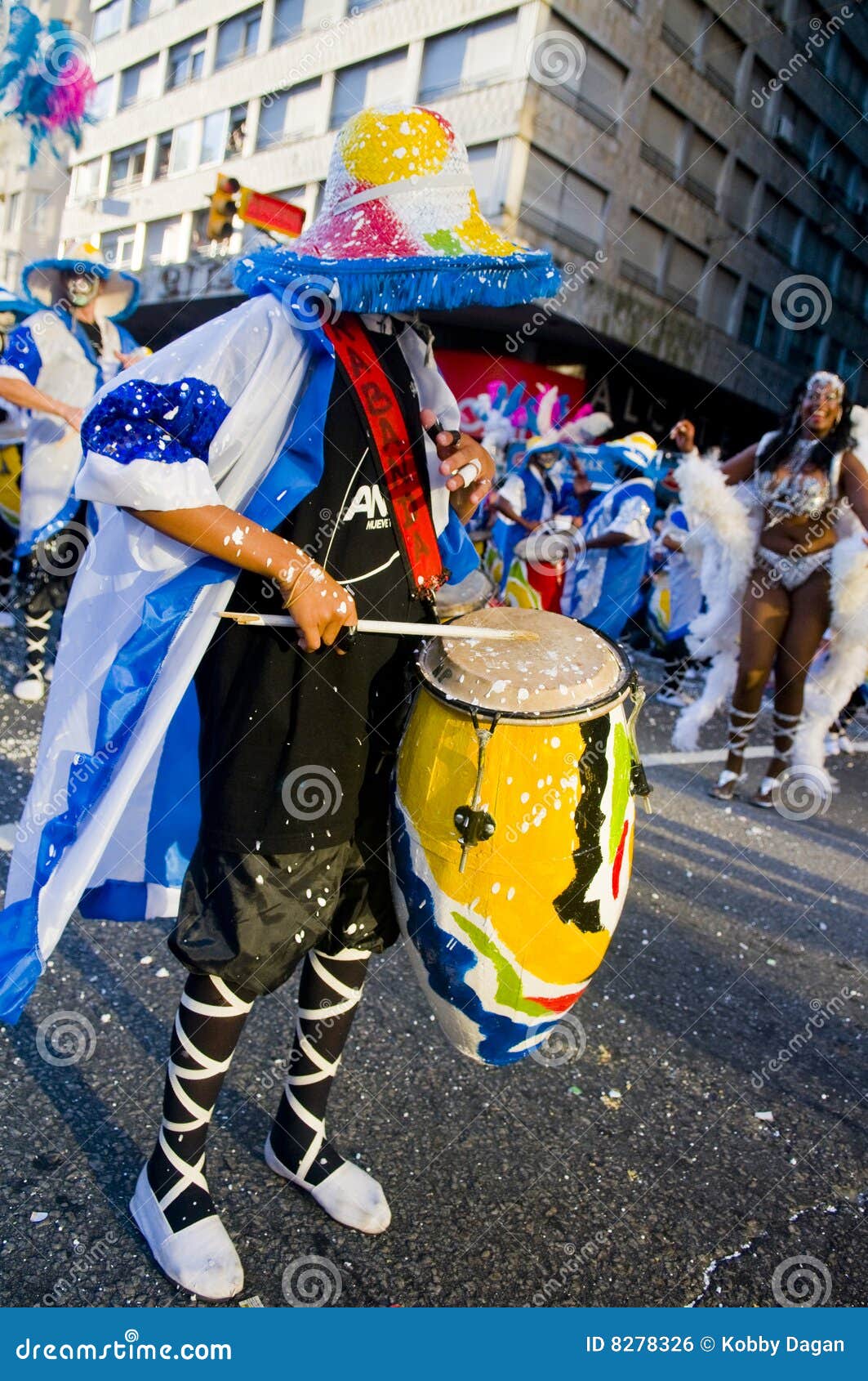 Candombe photo éditorial. Image of peau, musical, instrument - 8278326