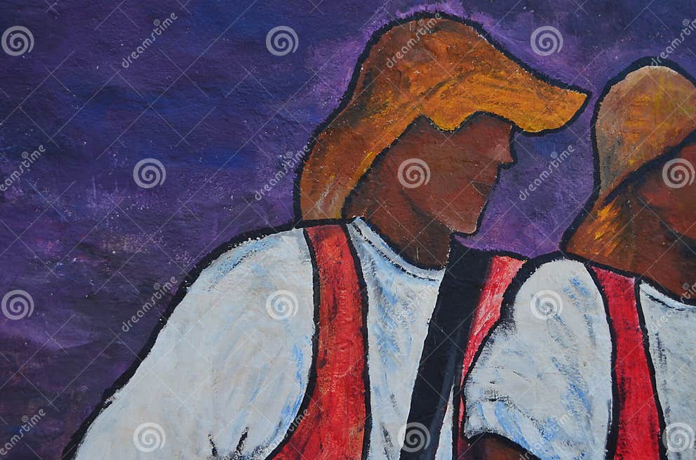 Candombe editorial stock image. Image of artist, purple - 56043919