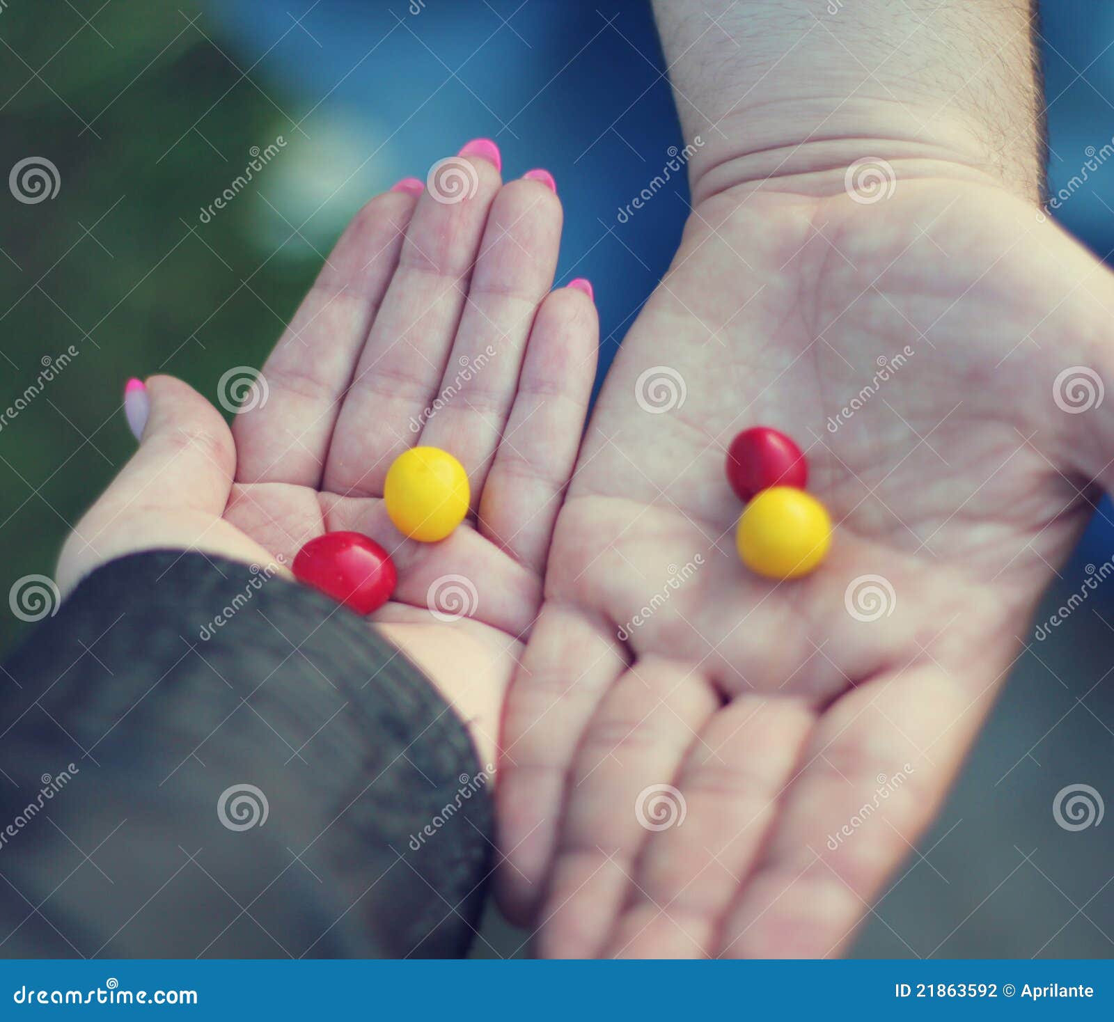 Candy stock photo. Image of hands, candy, eating, couple - 21863592
