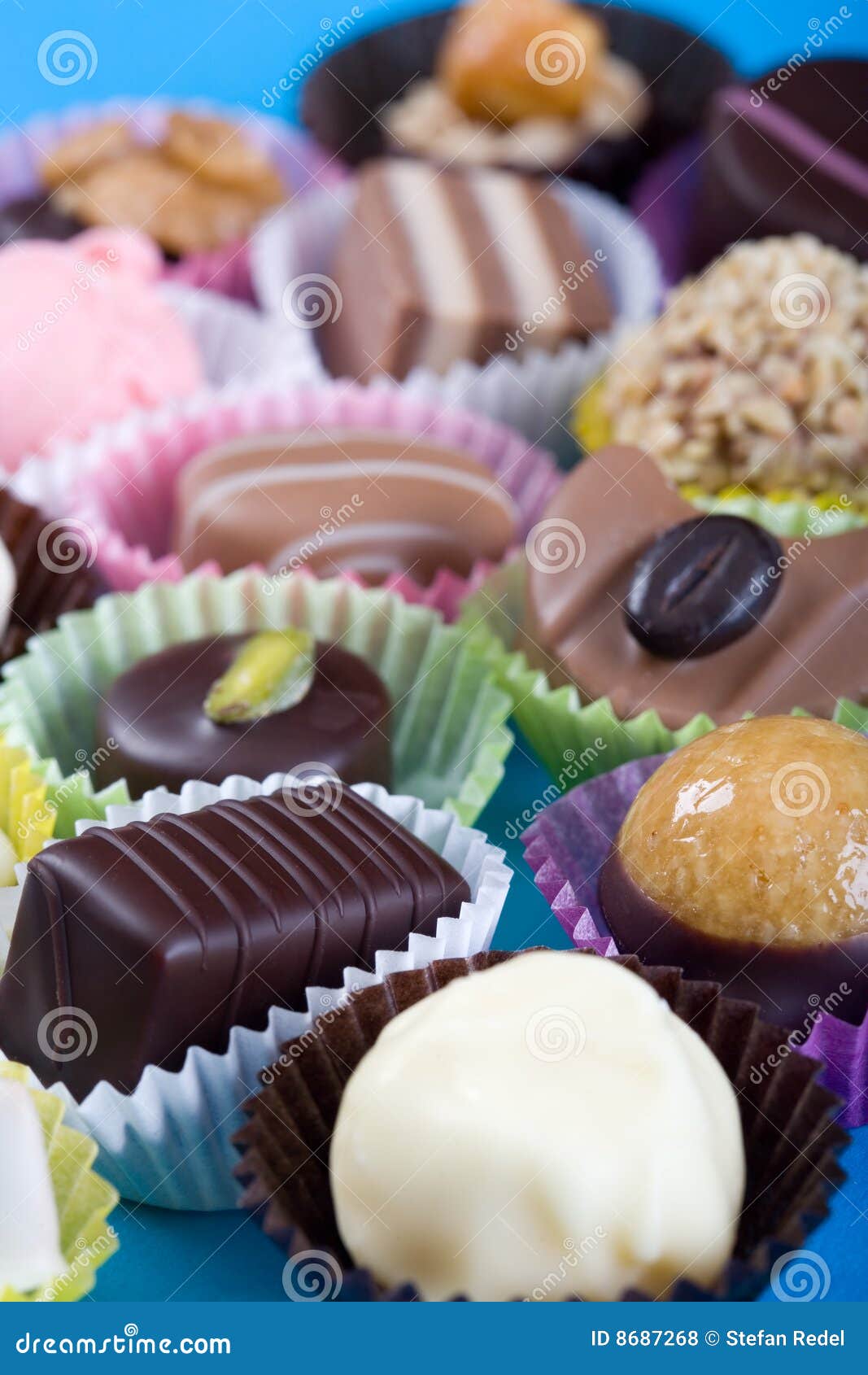 Candy assortment stock photo. Image of chocolate, delicious - 8687268