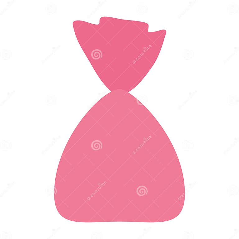 Candy bag design stock vector. Illustration of cake - 136112228