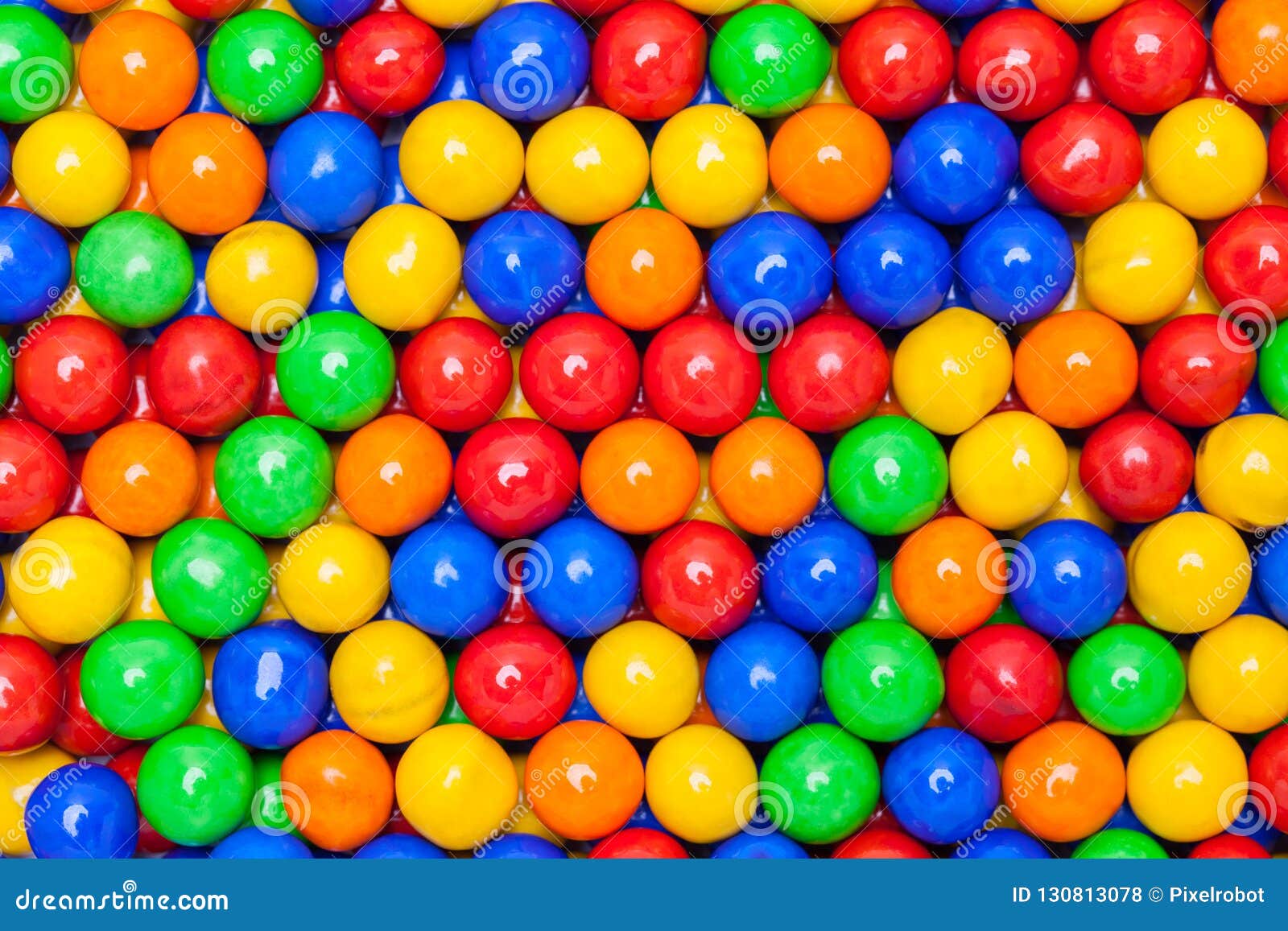 Candy Balls stock photo. Image of sphere, green, yellow - 130813078