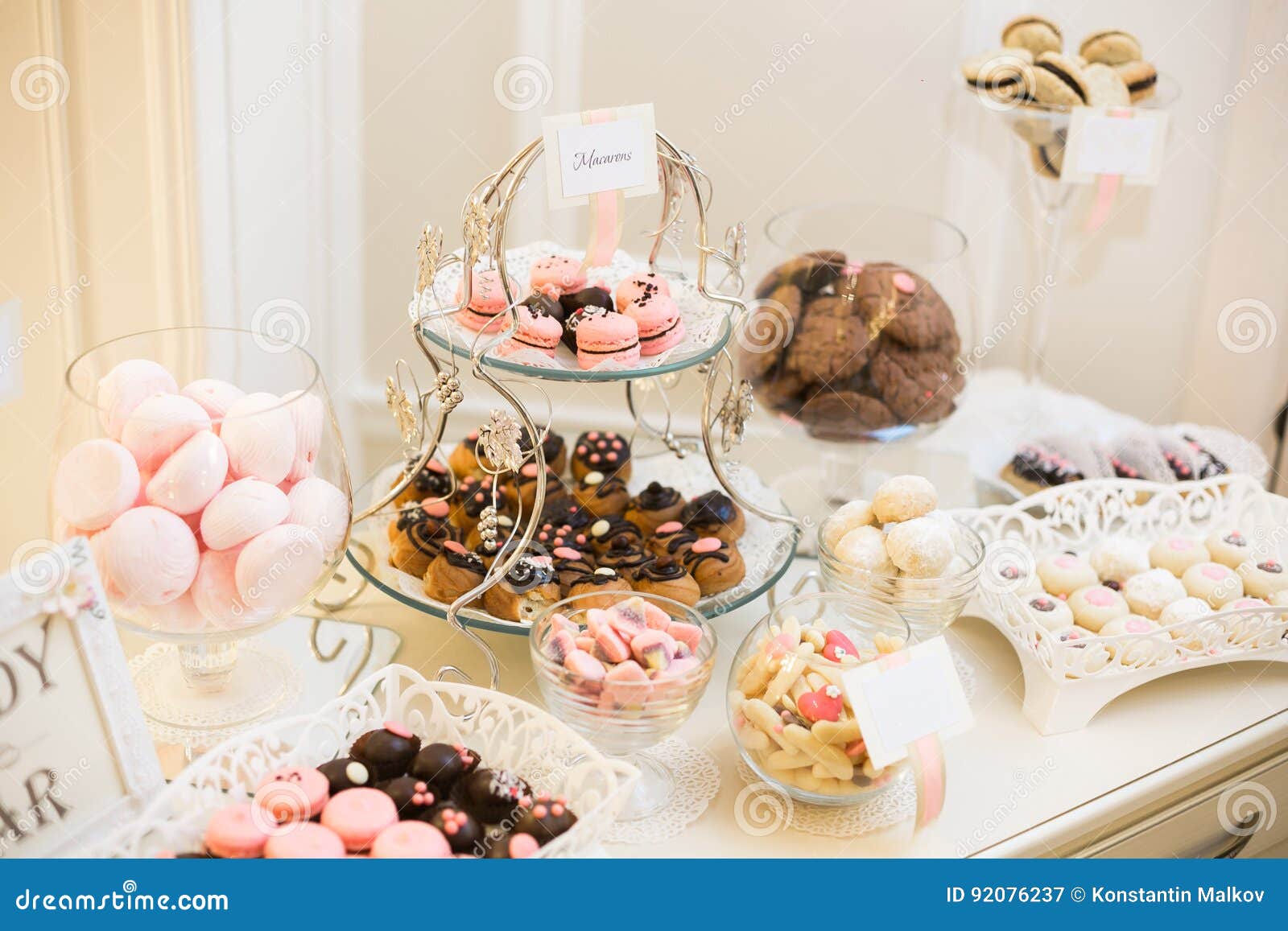 Assortment Of Sweets In Buffet Line Royalty-Free Stock Photography ...