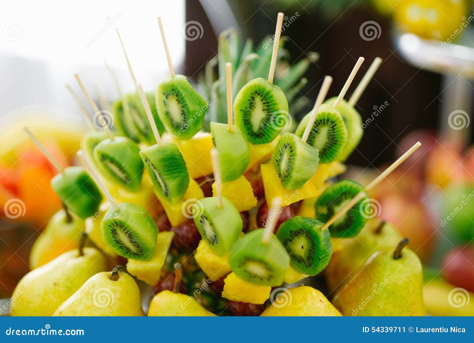 Candy bar with fruit stock image. Image of fruit, focus - 54339711