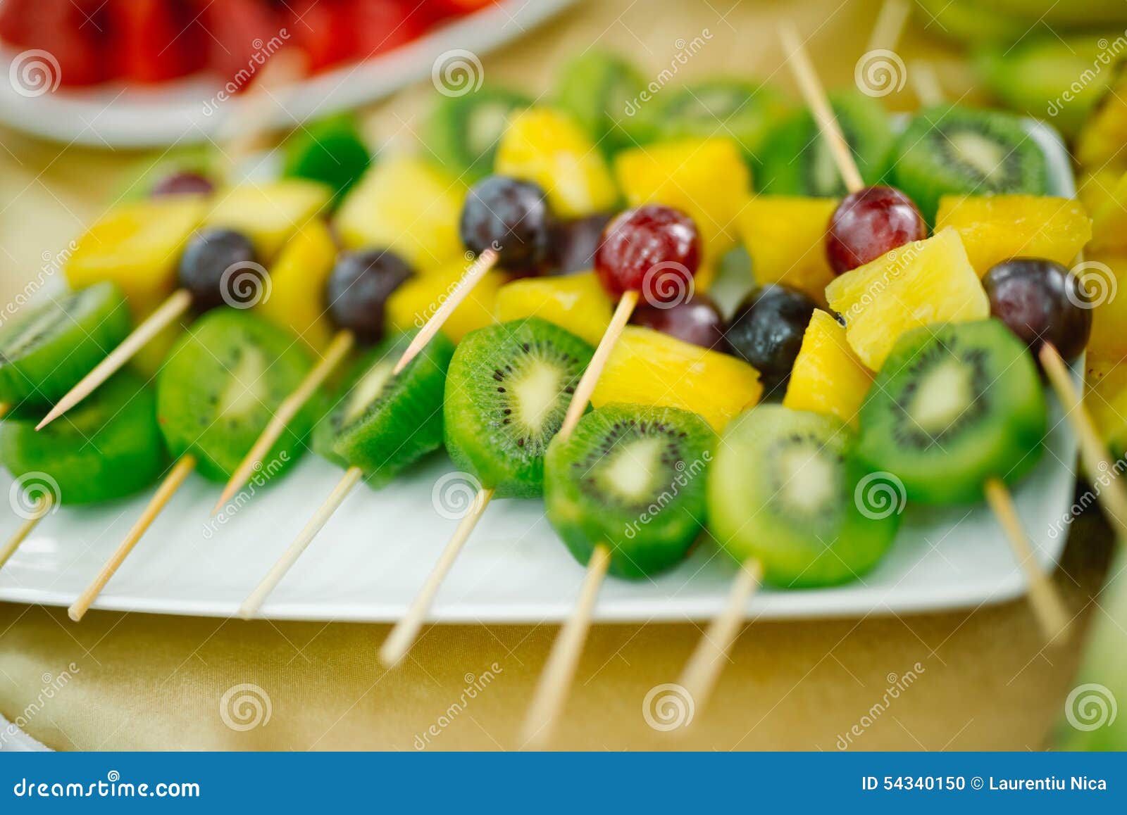 Candy bar with fruit stock photo. Image of dessert, elegance - 54340150