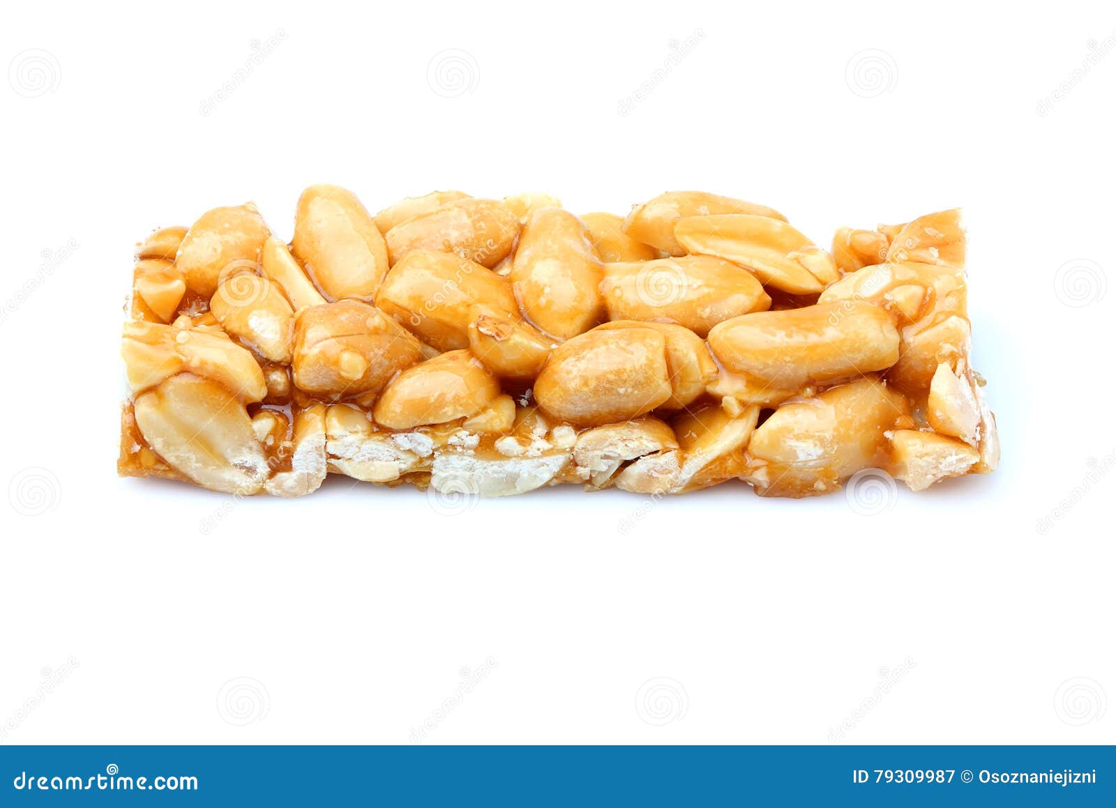 Candy bar made of peanuts. stock image. Image of healthy - 79309987
