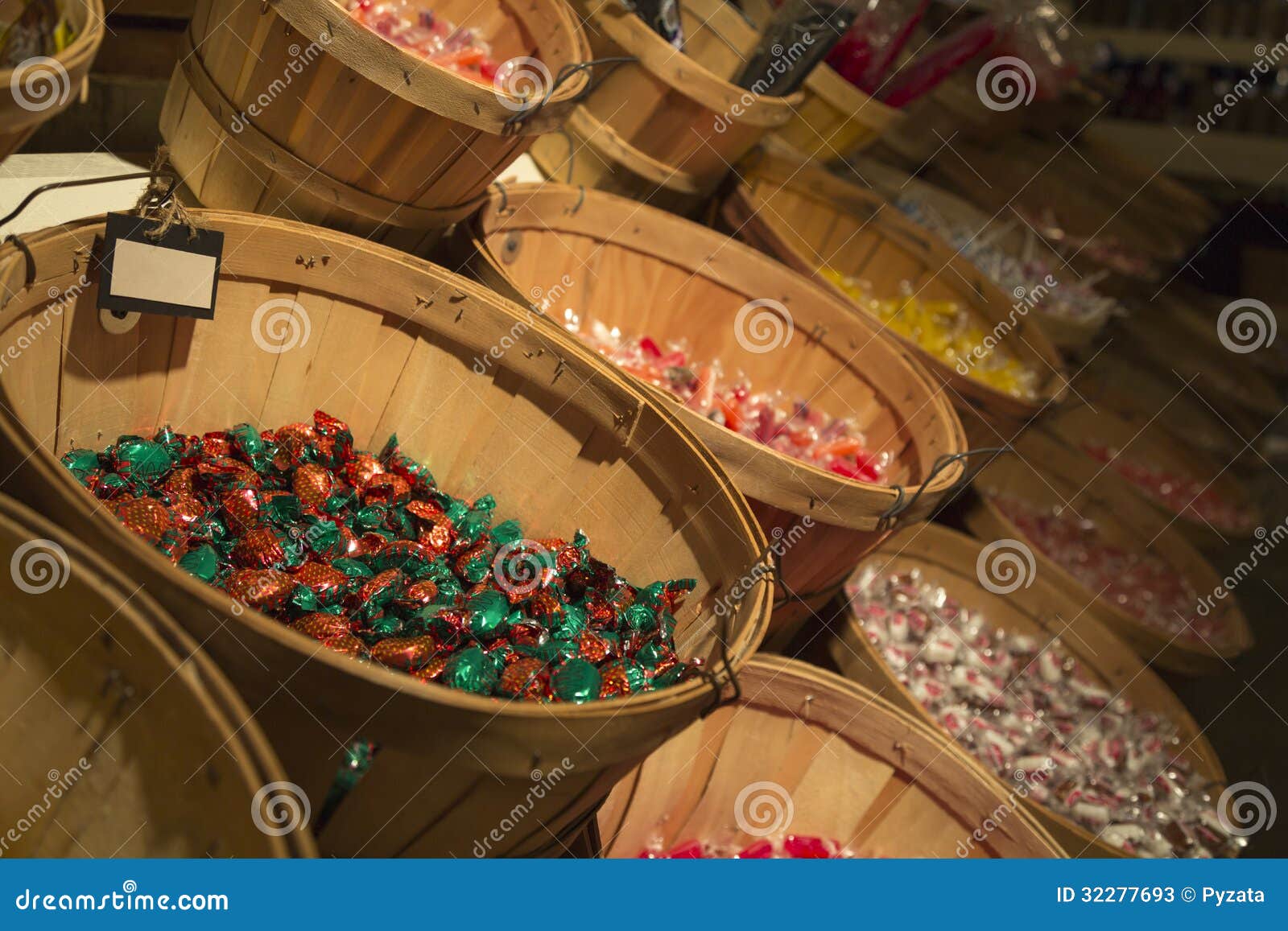 Candy Baskets Royalty-Free Stock Photo | CartoonDealer.com #32277693