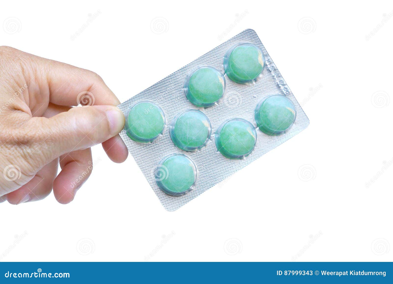 Candy in a blister package stock image. Image of dessert - 87999343
