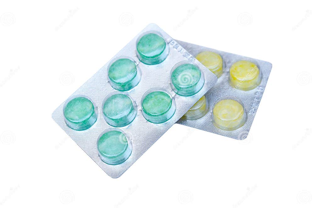 Candy in a blister package stock photo. Image of green - 88004820
