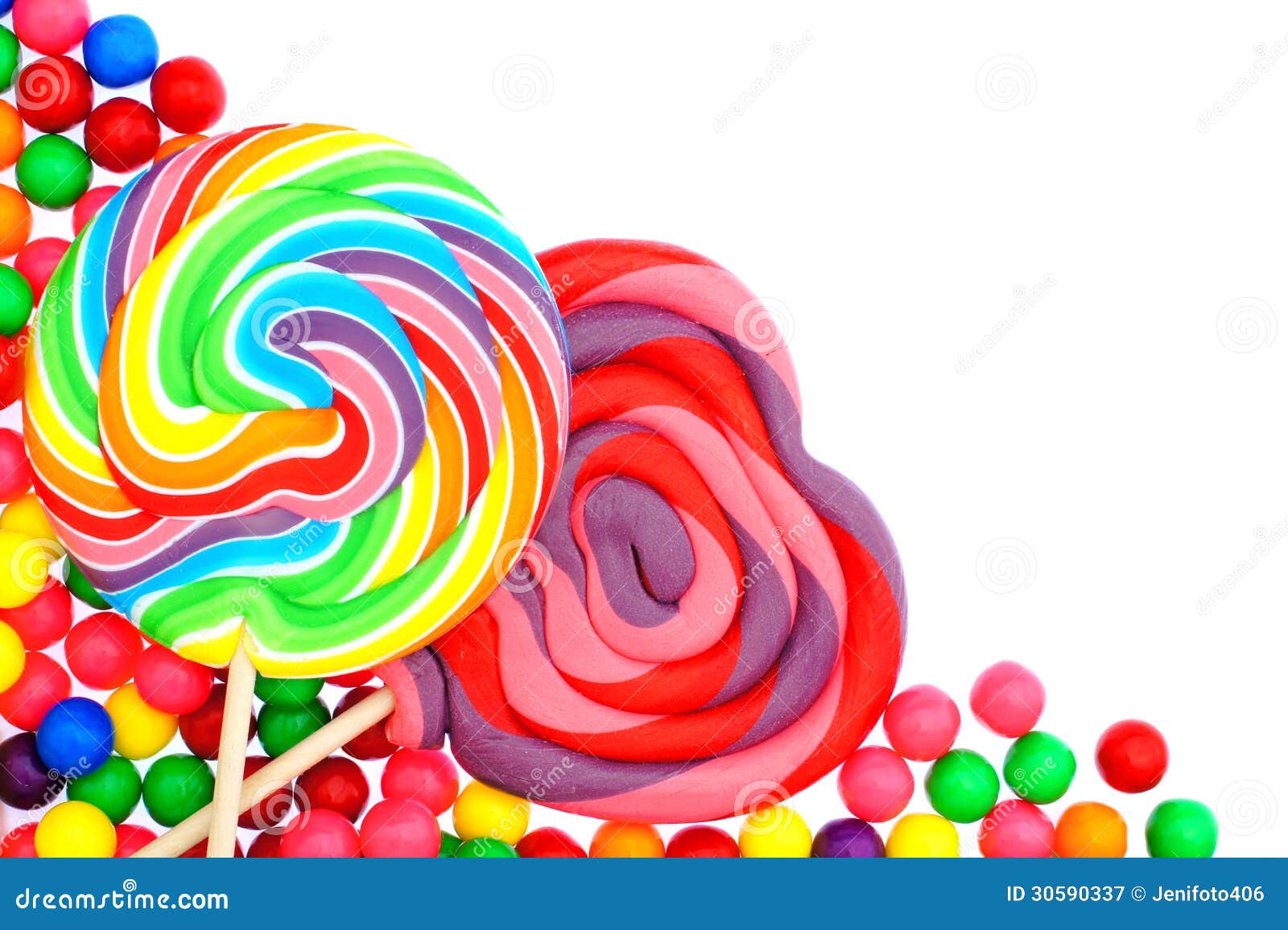 Candy border stock image. Image of confection, group - 30590337