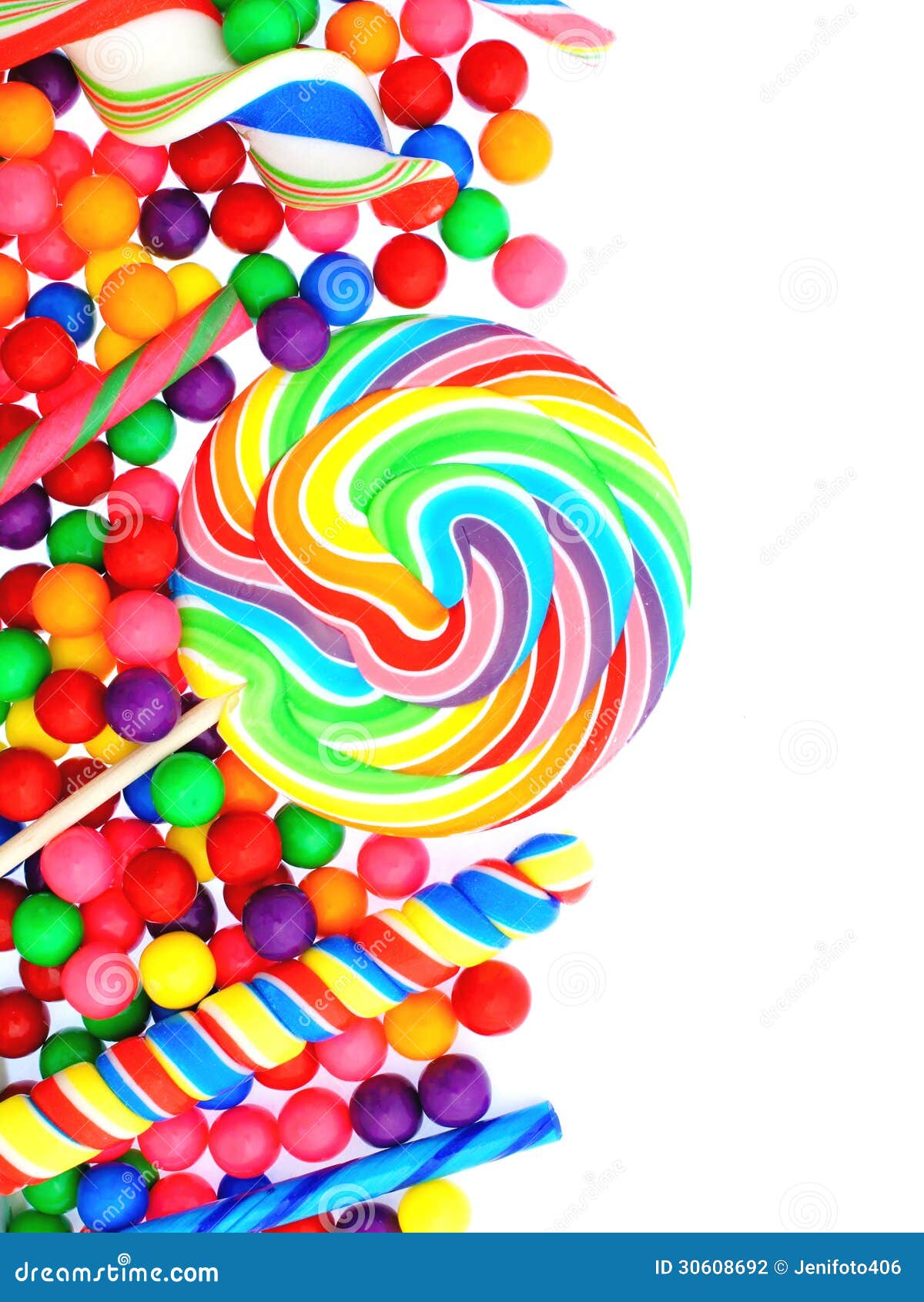 Candy Border Stock Photo | CartoonDealer.com #30590118