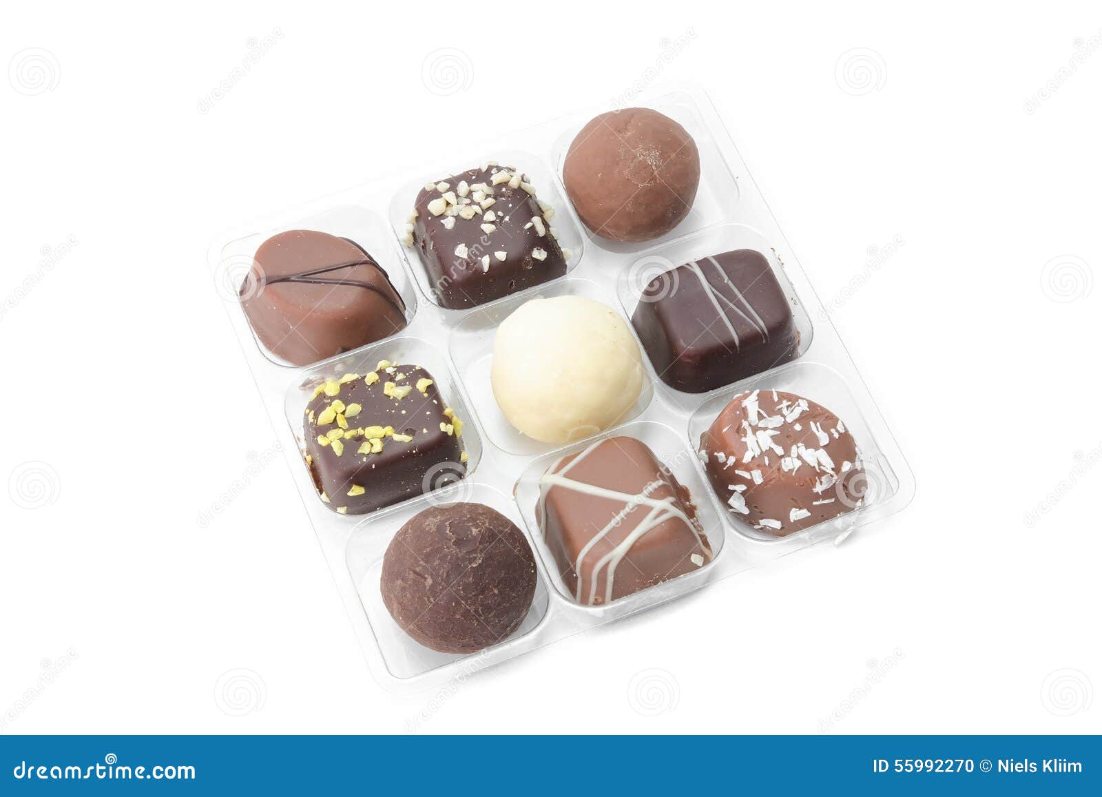 Candy in a box stock photo. Image of nougat, candy, indulgence - 55992270