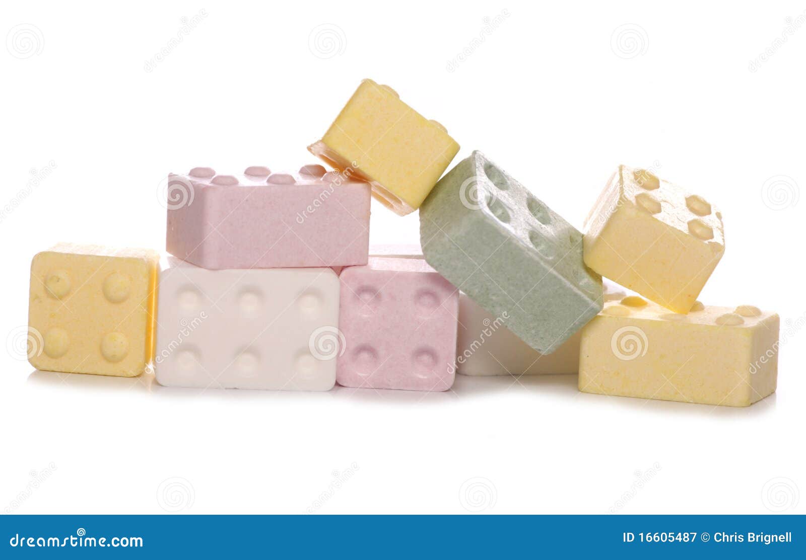 Candy brick sweets stock image. Image of food, unhealthy - 16605487