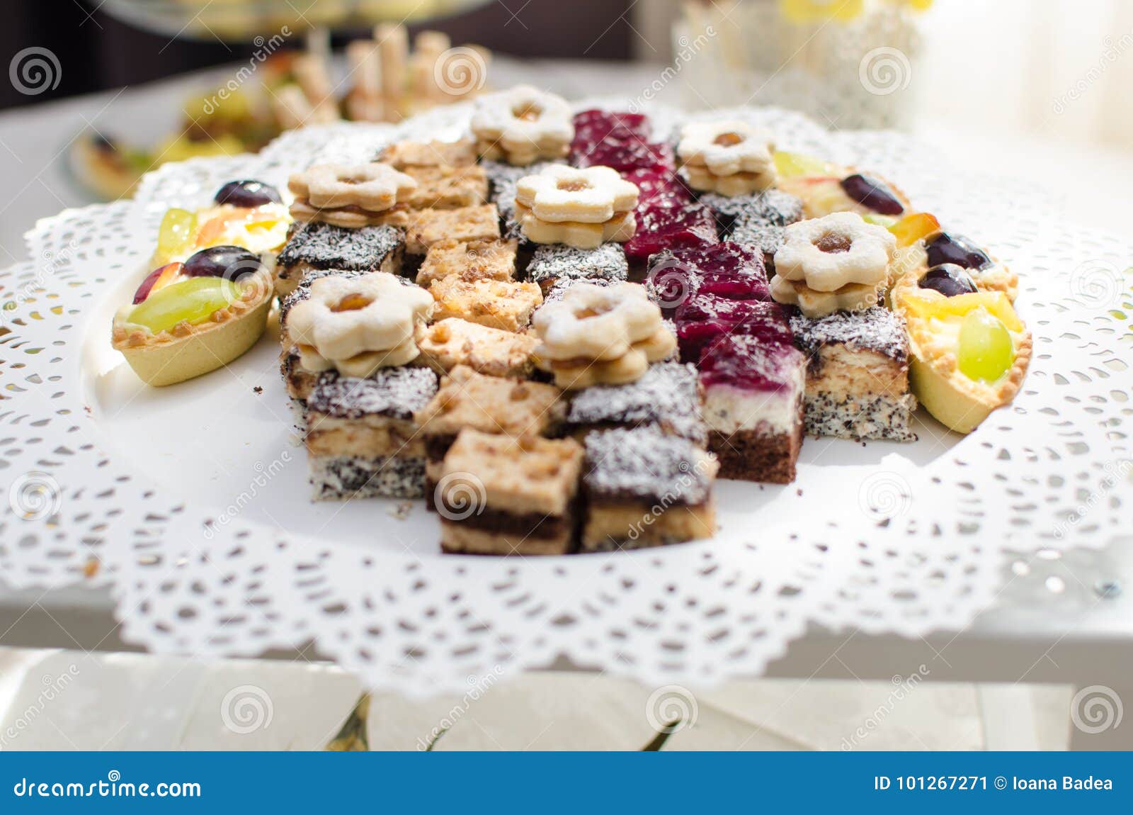 Candy Buffet and Desert Table Stock Image - Image of candy, desserts ...