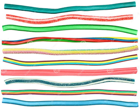 Candy Cables stock photo. Image of sweets, multicolored - 28218374