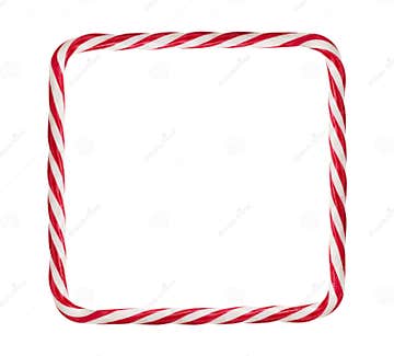 Candy cane frame stock photo. Image of decoration, concept - 81257176