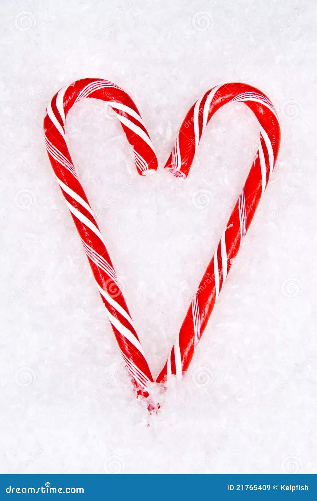 Candy Cane heart stock image. Image of snow, unhealthy - 21765409