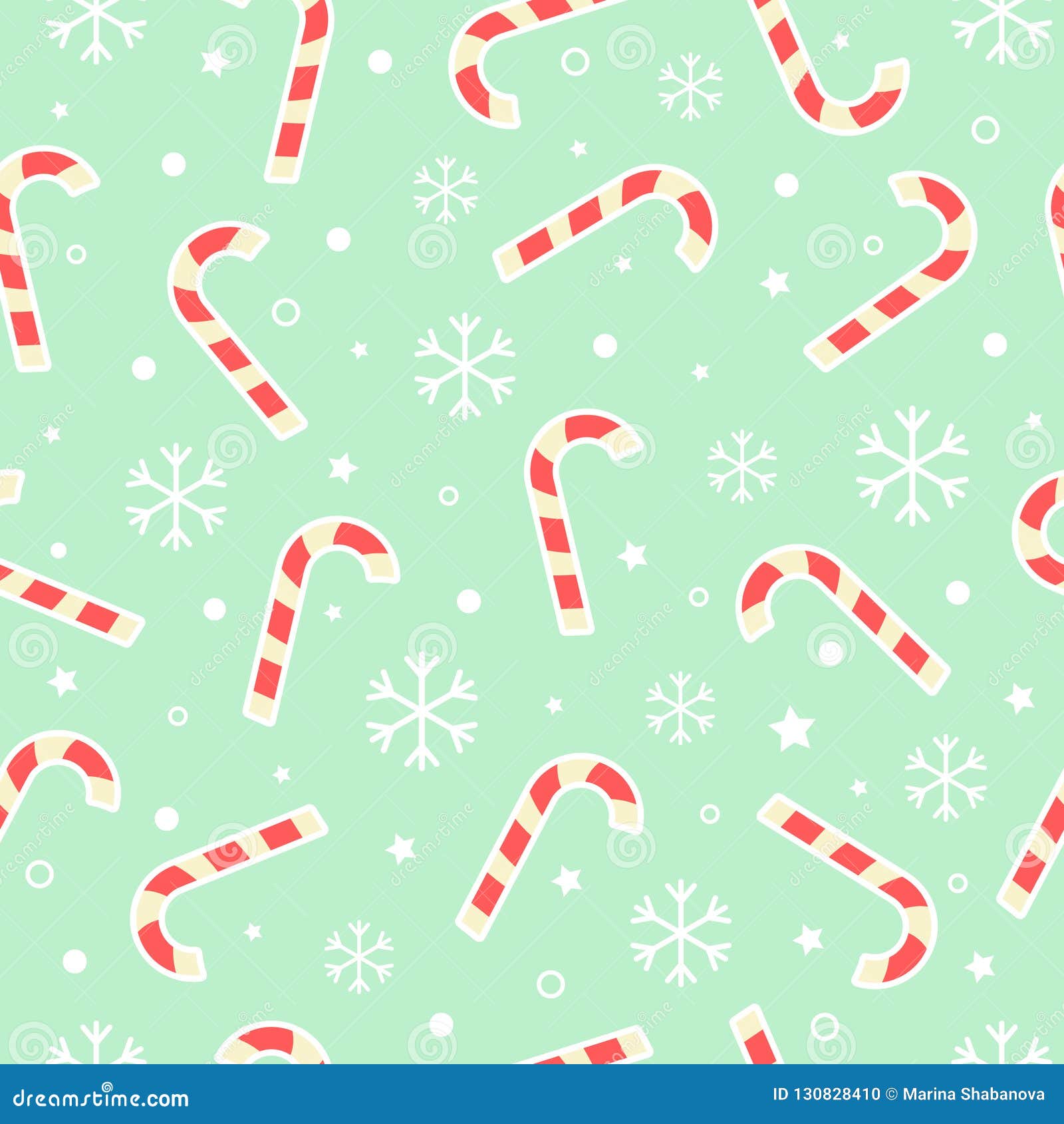 Candy cane pattern stock vector. Illustration of decoration - 130828410