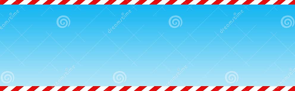 Candy Cane Web Header / Banner Stock Illustration - Illustration of ...