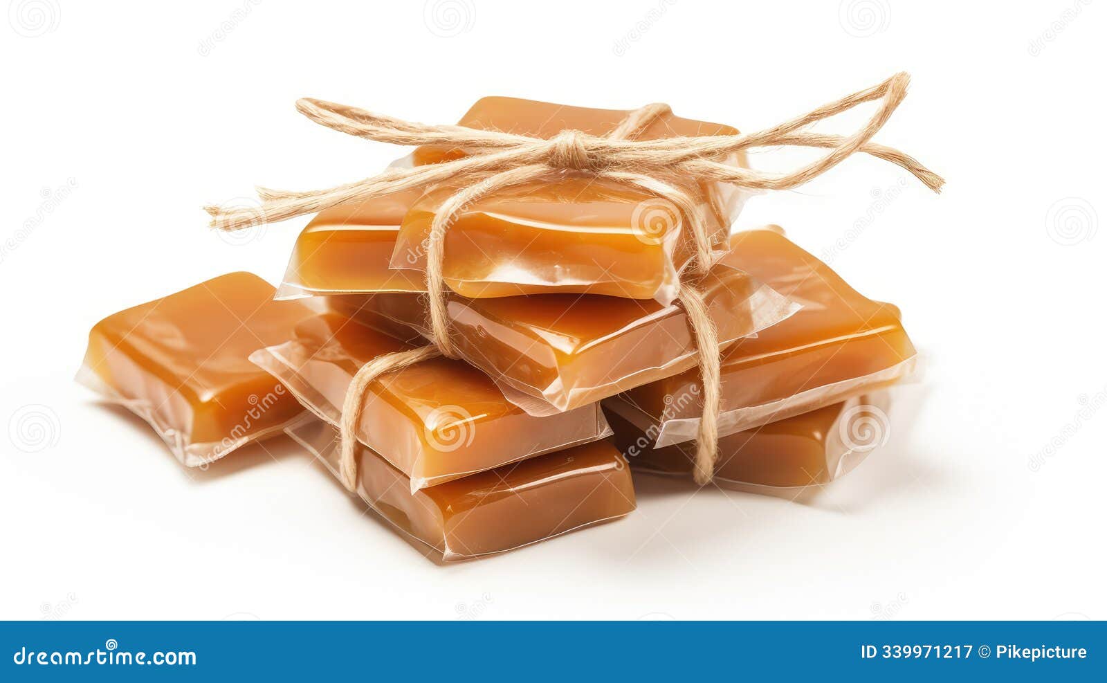 Candy. Caramel Wrapped. Silhouette. Vector Illustration. Isolated White ...