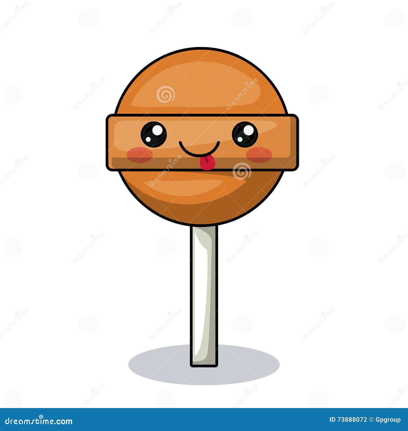 Candy Character Isolated Icon Design Stock Vector - Illustration of ...